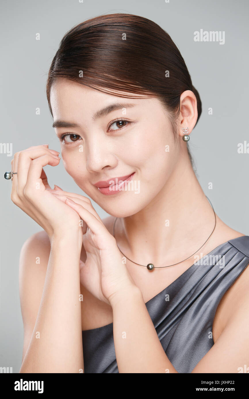 Elegant lady portrait Stock Photo - Alamy