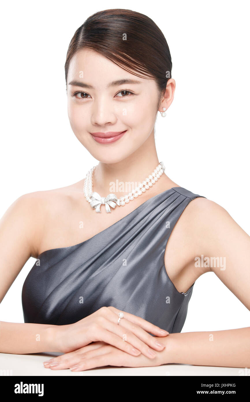 Elegant lady portrait Stock Photo - Alamy