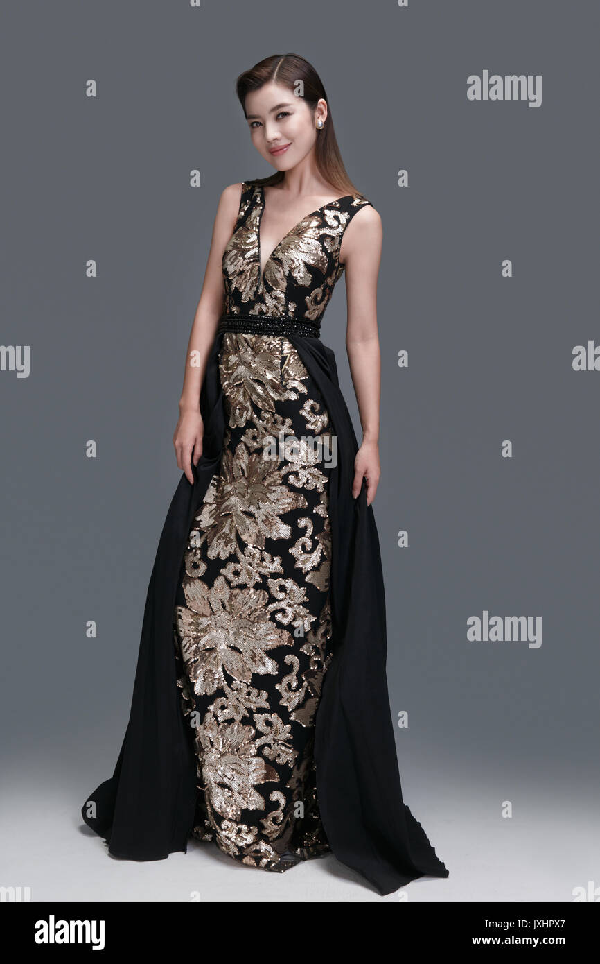 Elegant lady portrait Stock Photo - Alamy