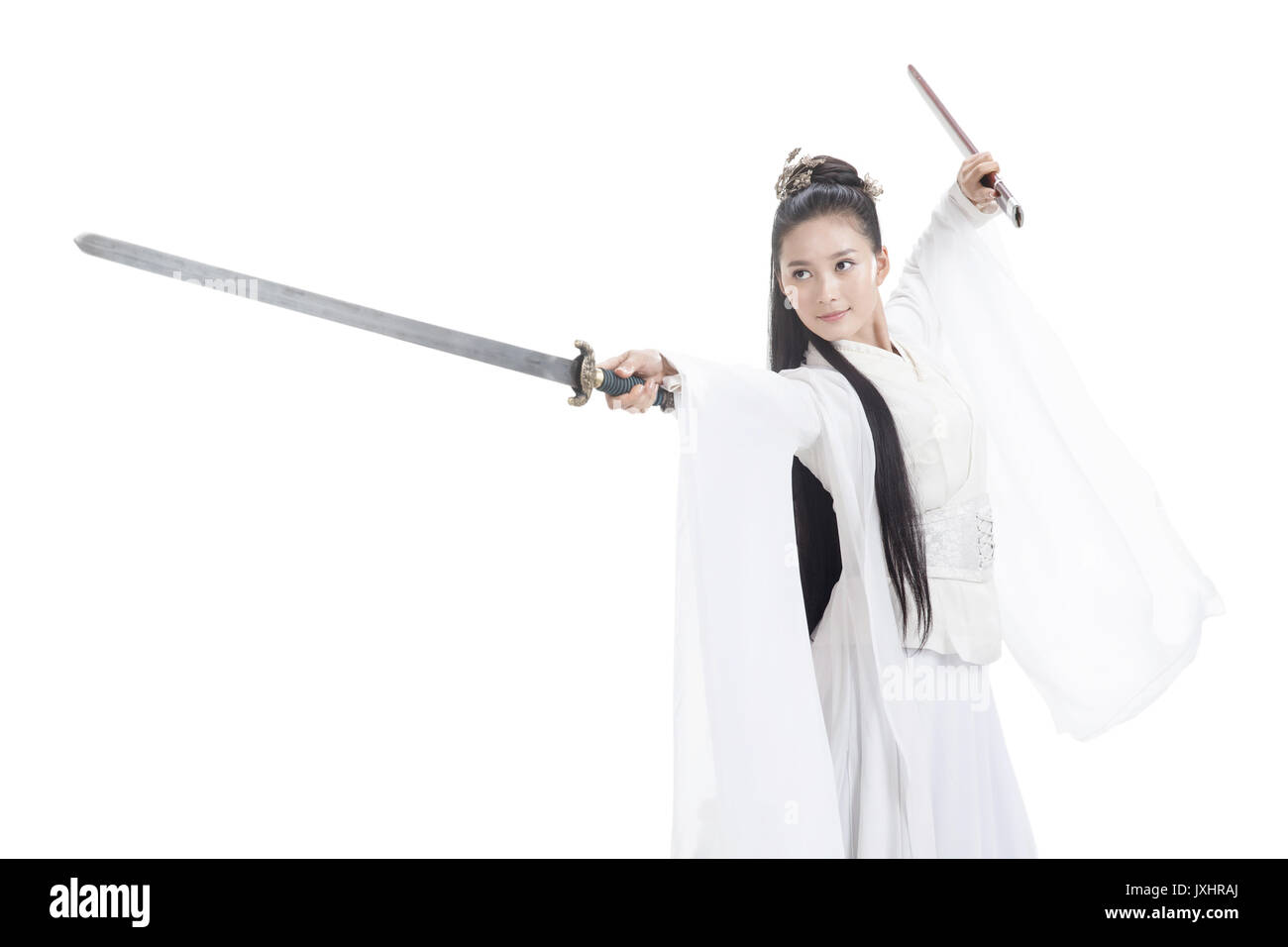 A chivalrous woman Stock Photo - Alamy