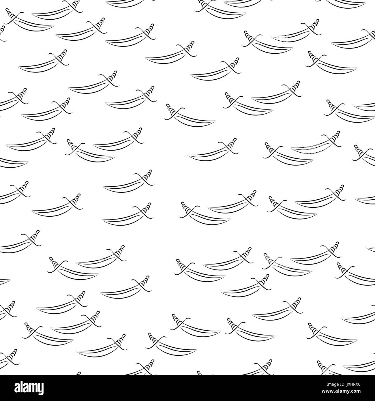 Sword seamless pattern Stock Vector Image & Art - Alamy