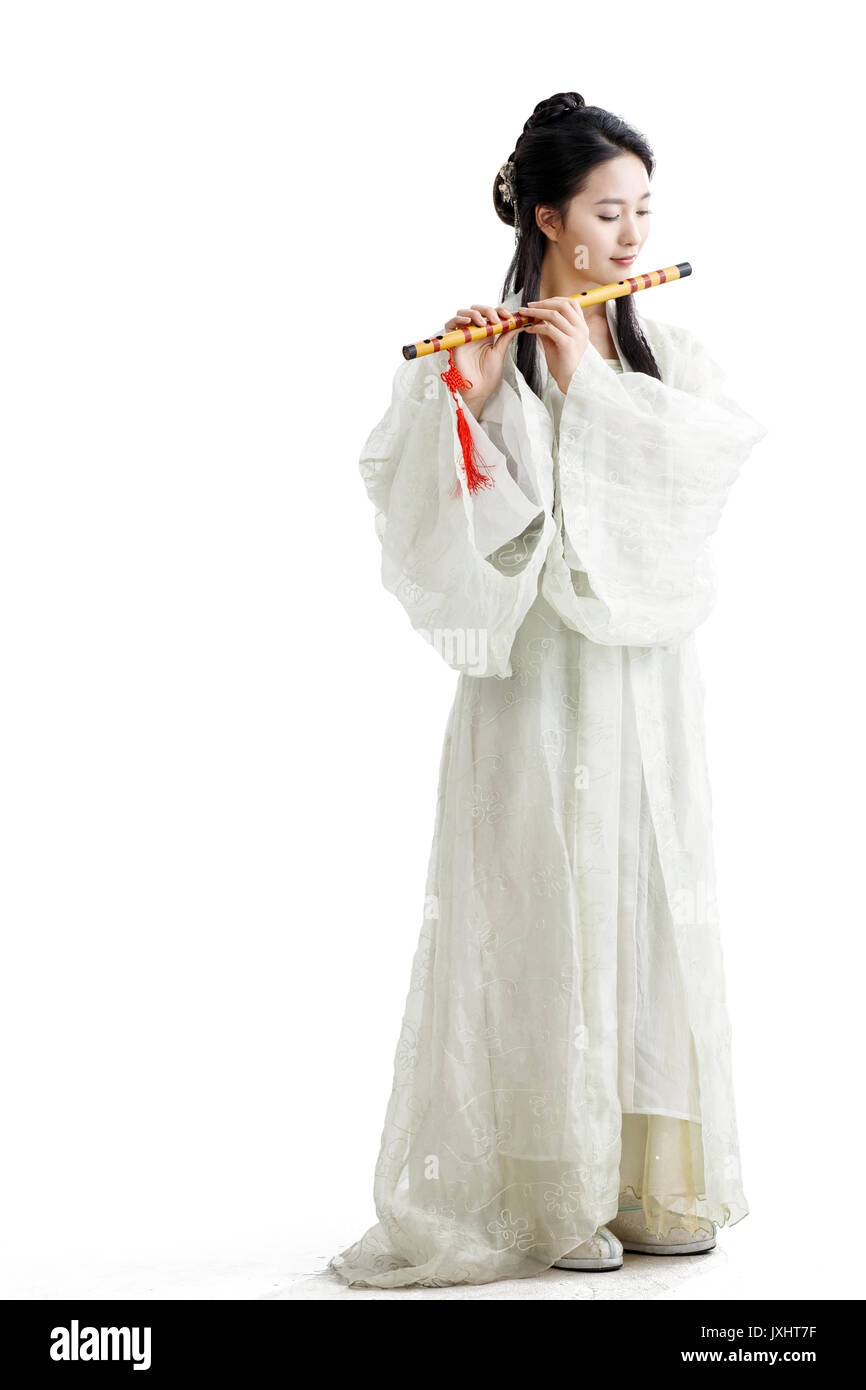 Flute musical instrument cut out hi-res stock photography and images ...