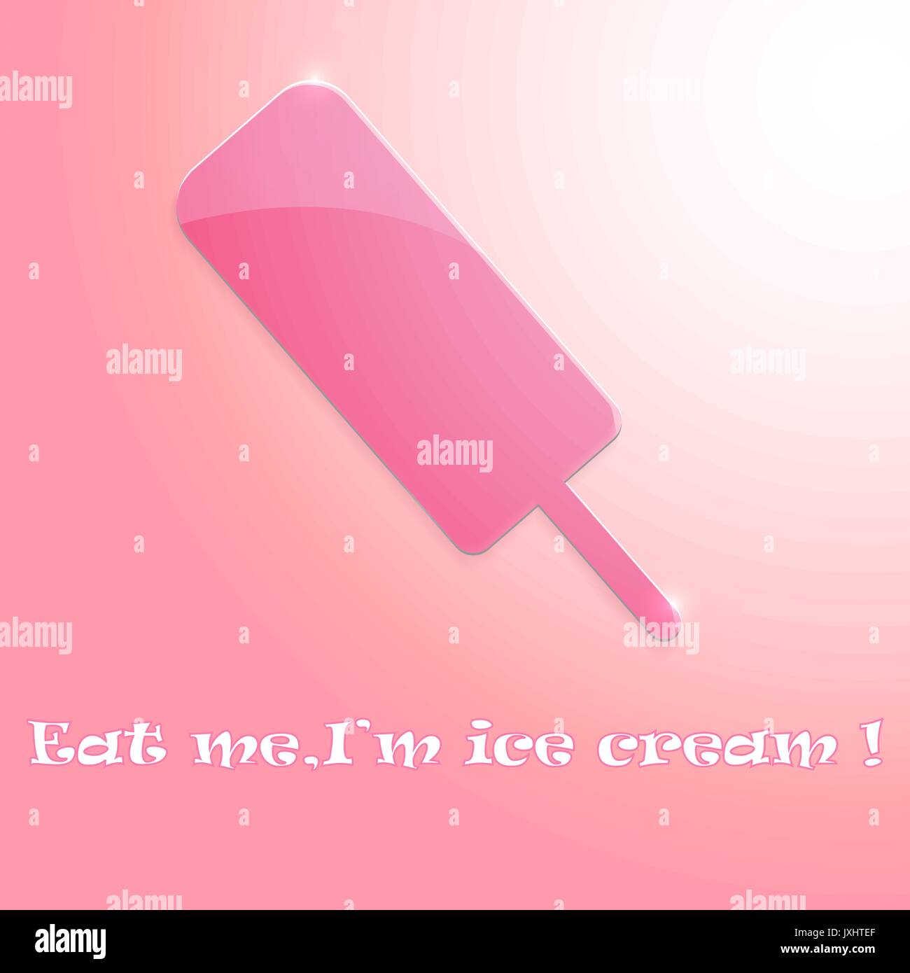 Ice cream poster hi-res stock photography and images - Alamy