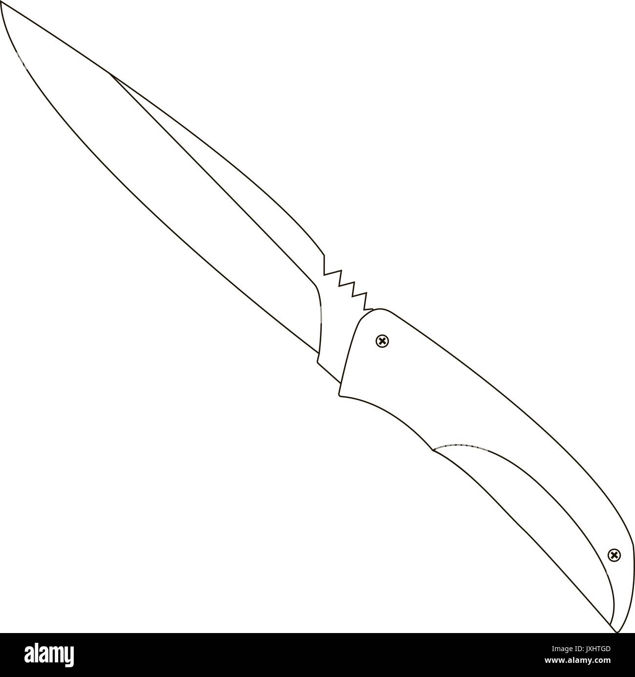 Knife painting Stock Vector Images - Alamy