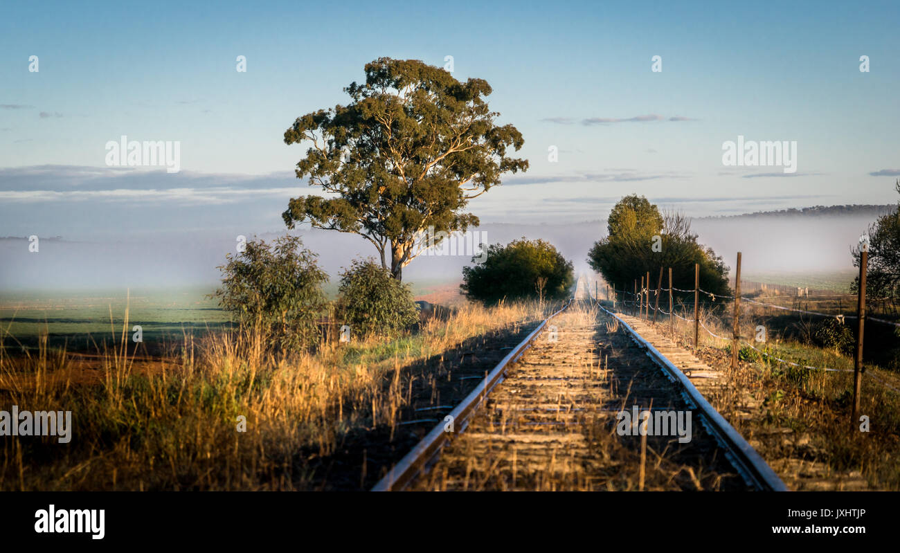 Australia outback rails hi-res stock photography and images - Alamy