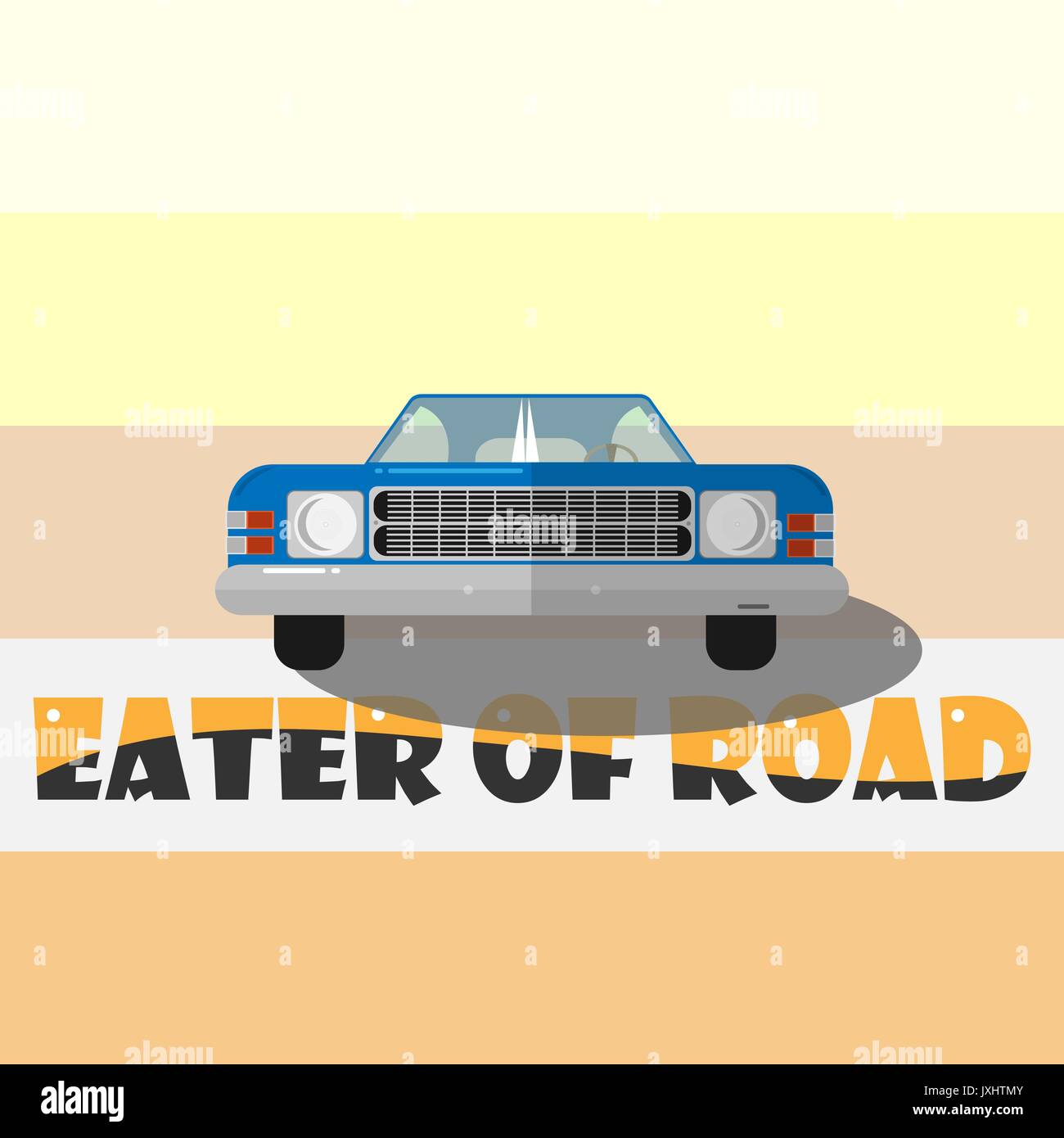 1960s vintage travel poster Stock Vector Images - Alamy