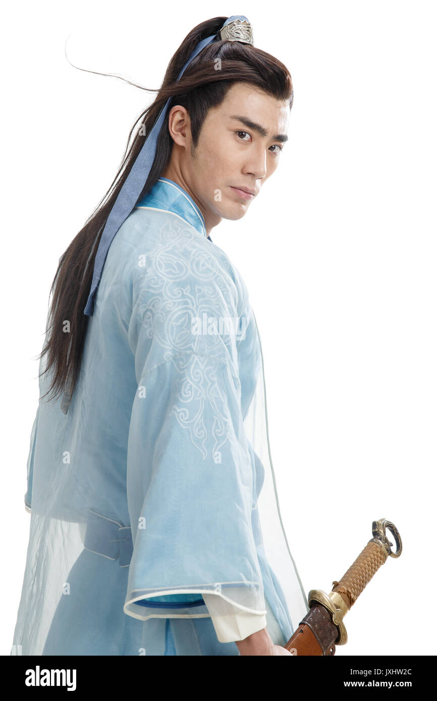 Vertical swordsman hi-res stock photography and images - Alamy