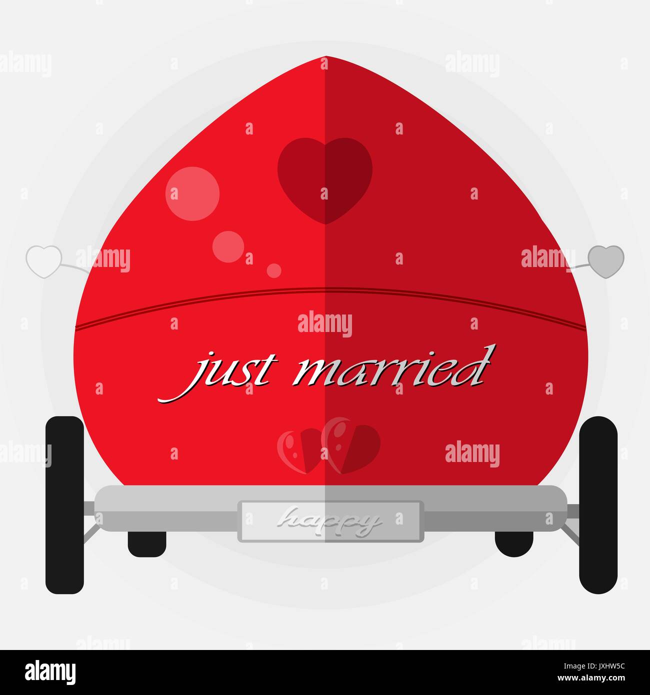 Romance Car Stock Vector Images Alamy