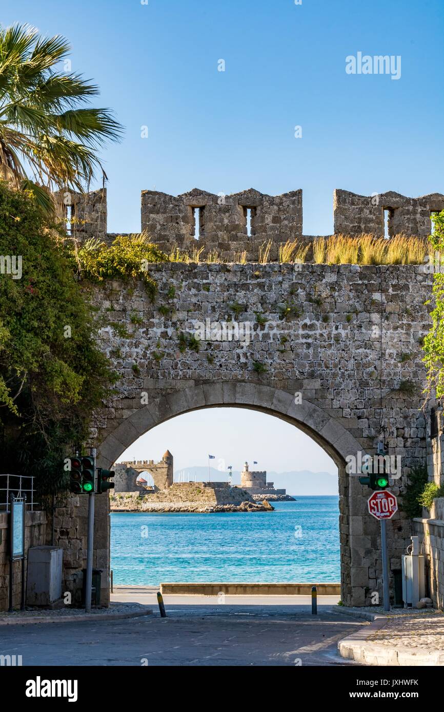 Old town gate hi-res stock photography and images - Alamy