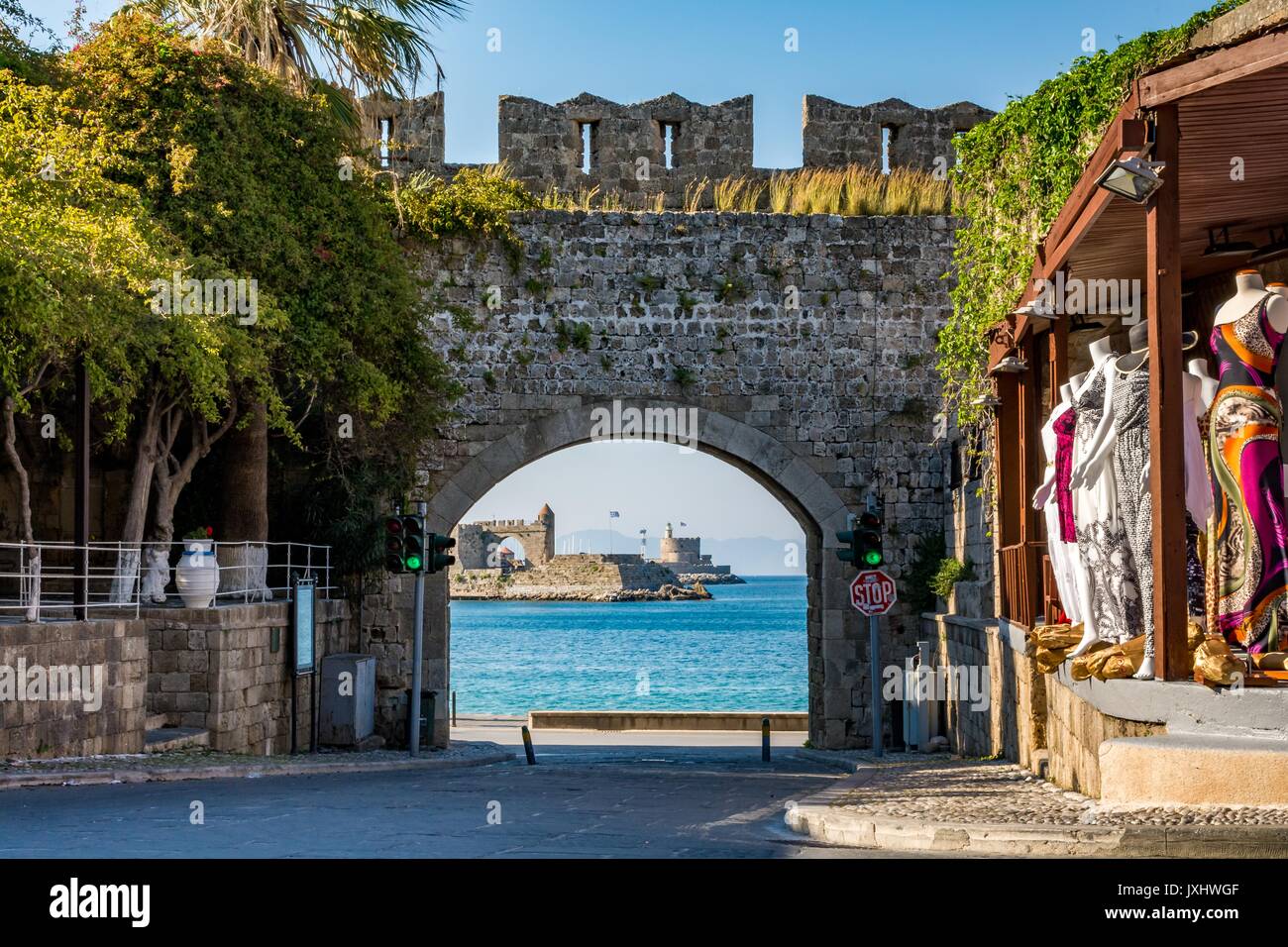 Old town gate hi-res stock photography and images - Alamy