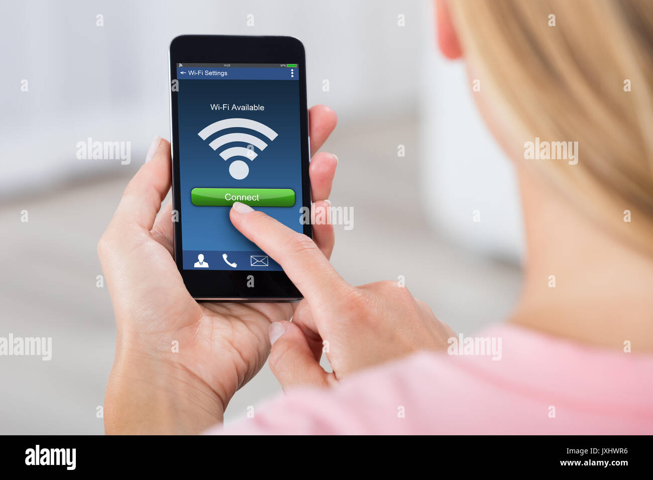 Hand signal icon hi-res stock photography and images - Alamy