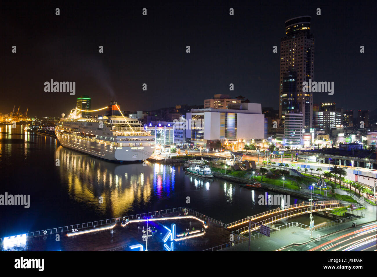 Keelung port, Taiwan Stock Photo - Alamy