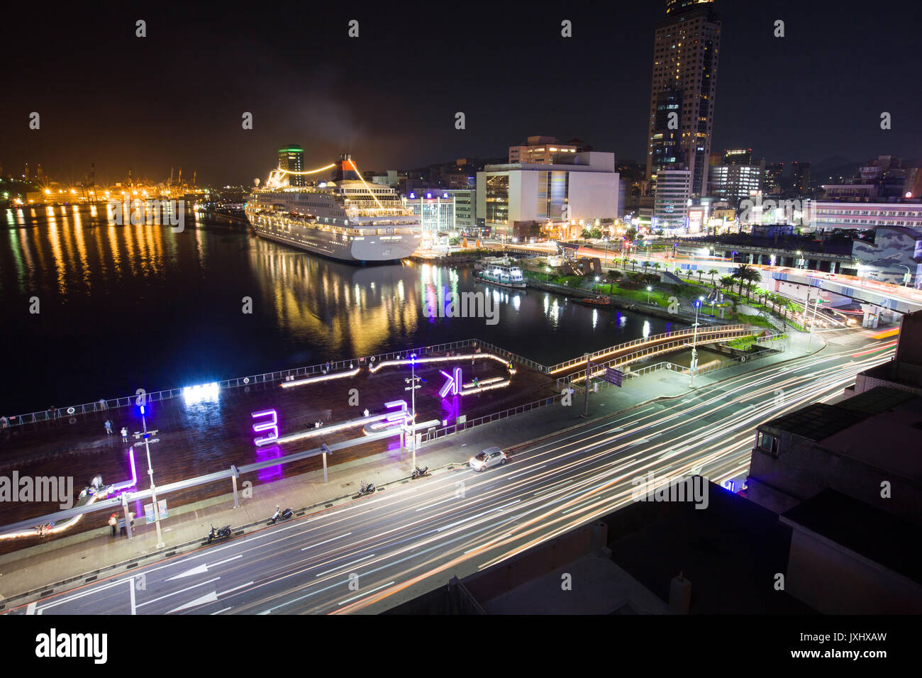 Keelung port, Taiwan Stock Photo - Alamy