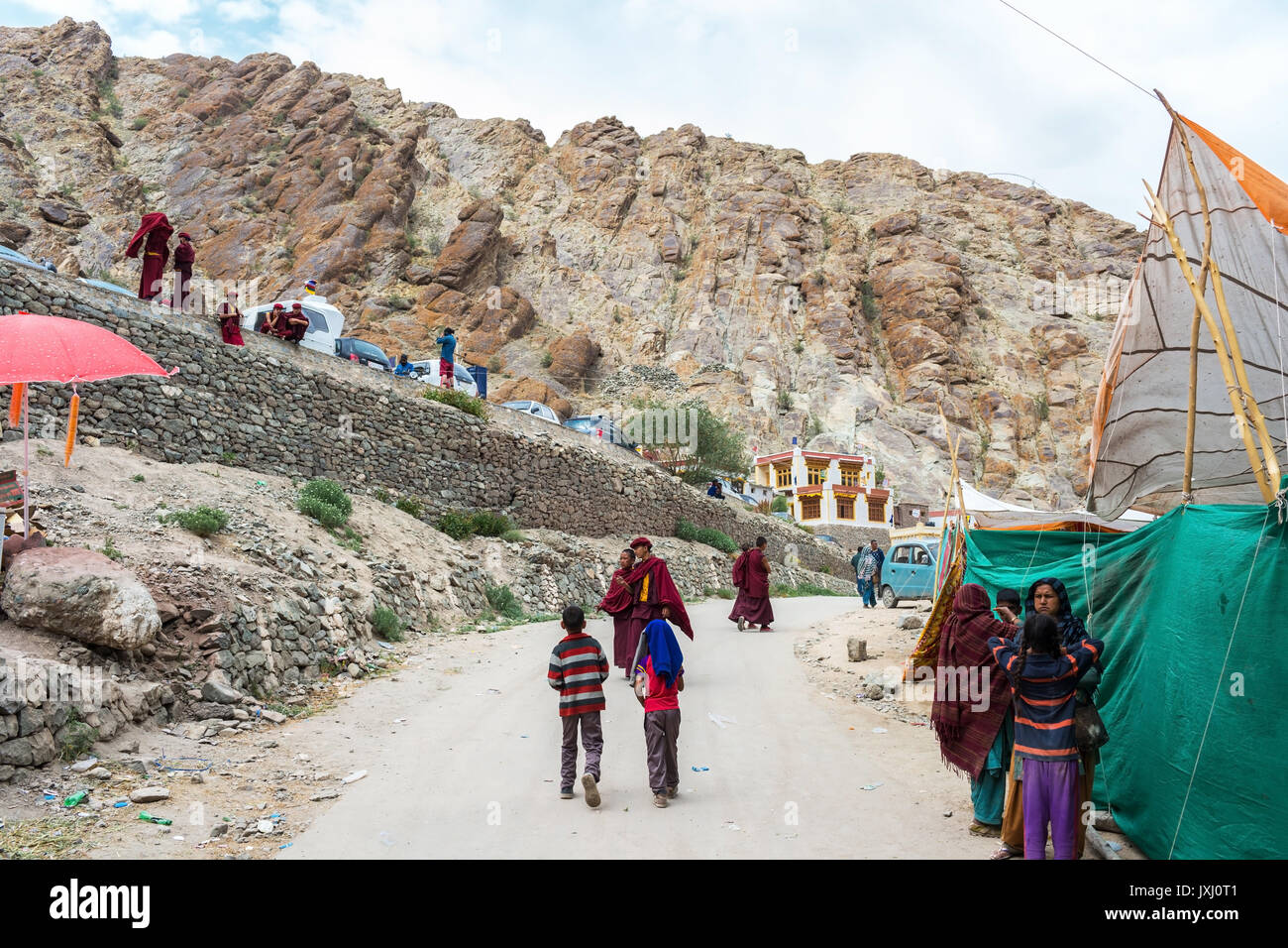 Hemis Monastery in Leh Ladakh, Jammu and Kashmir, India Stock Photo - Alamy