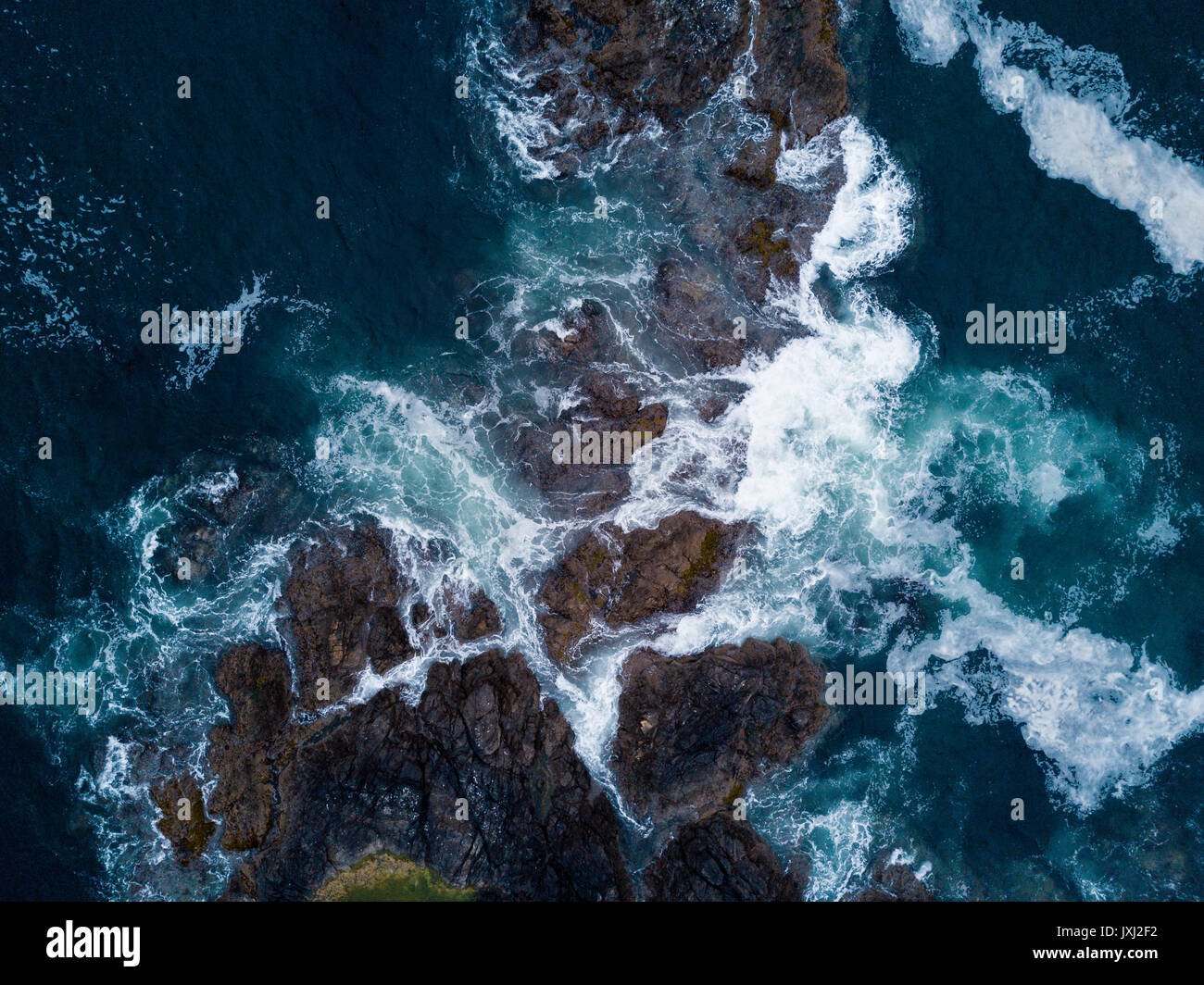 Moody waves aerial hi-res stock photography and images - Alamy