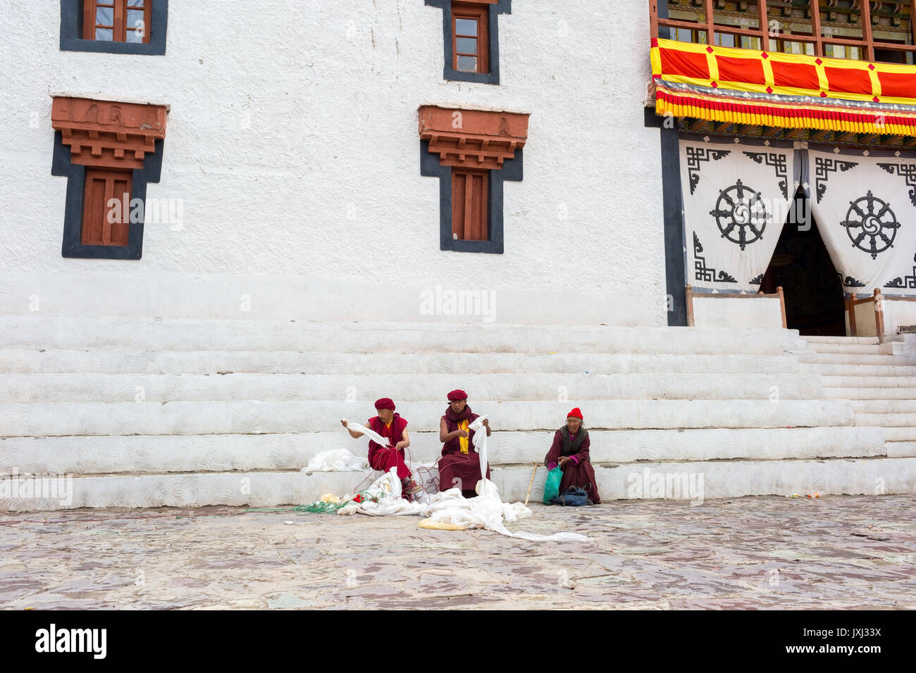 Hemis Monastery in Leh Ladakh, Jammu and Kashmir, India Stock Photo - Alamy