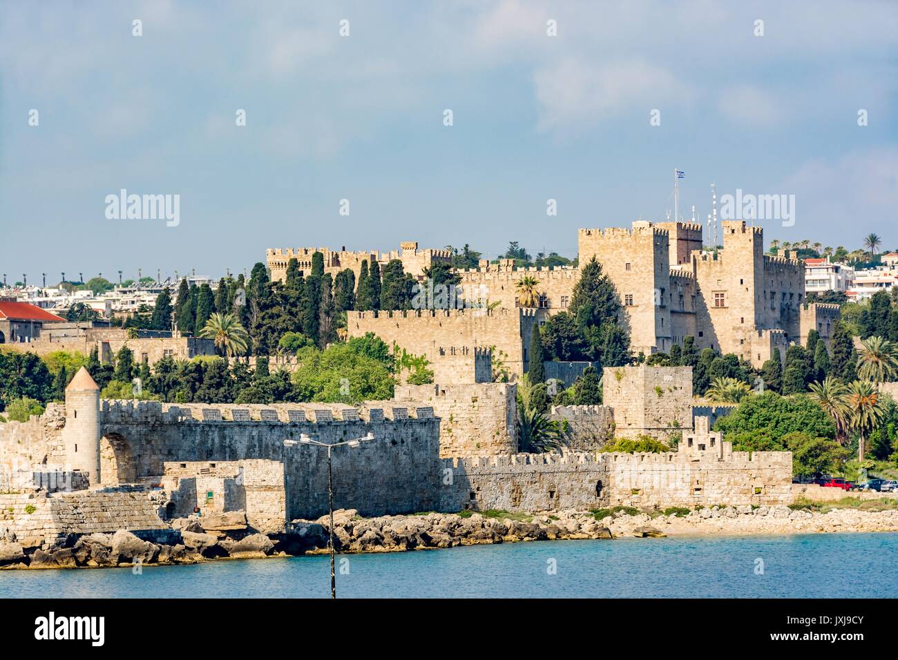 Rhodes city old town hi-res stock photography and images - Alamy