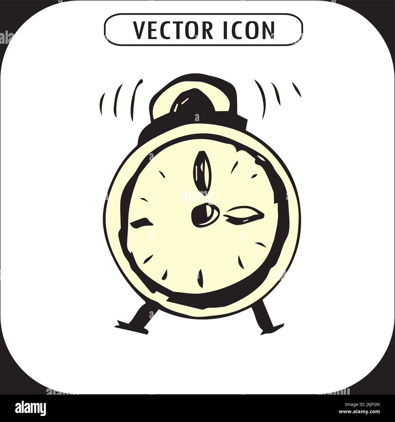 vintage clock ,hand drawn illustration Stock Vector Image & Art - Alamy