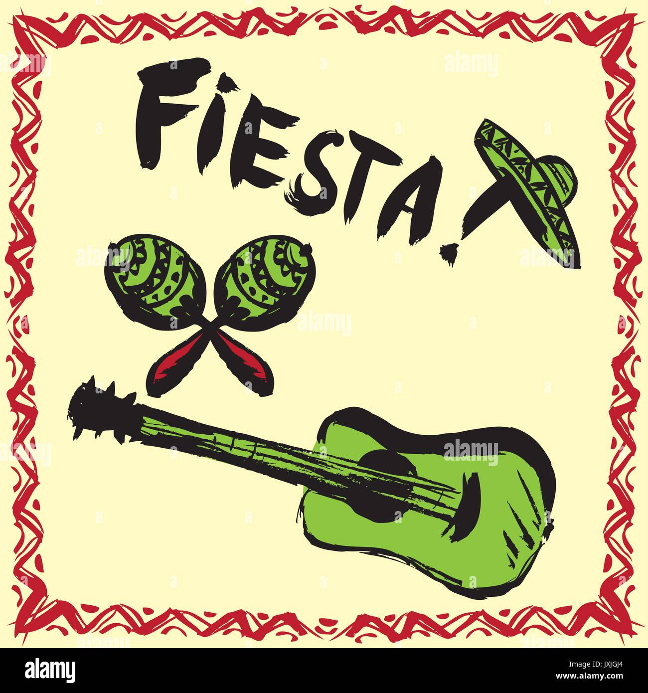 Spanish fiesta poster hi-res stock photography and images - Alamy