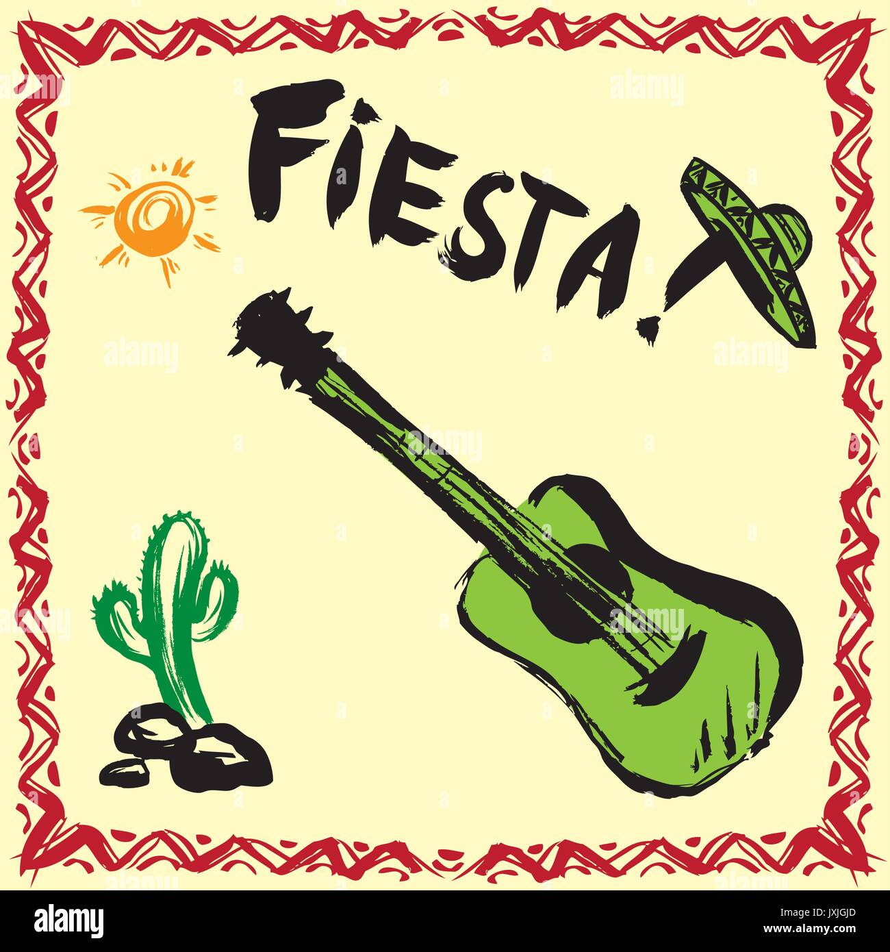 Spanish fiesta poster hi-res stock photography and images - Alamy