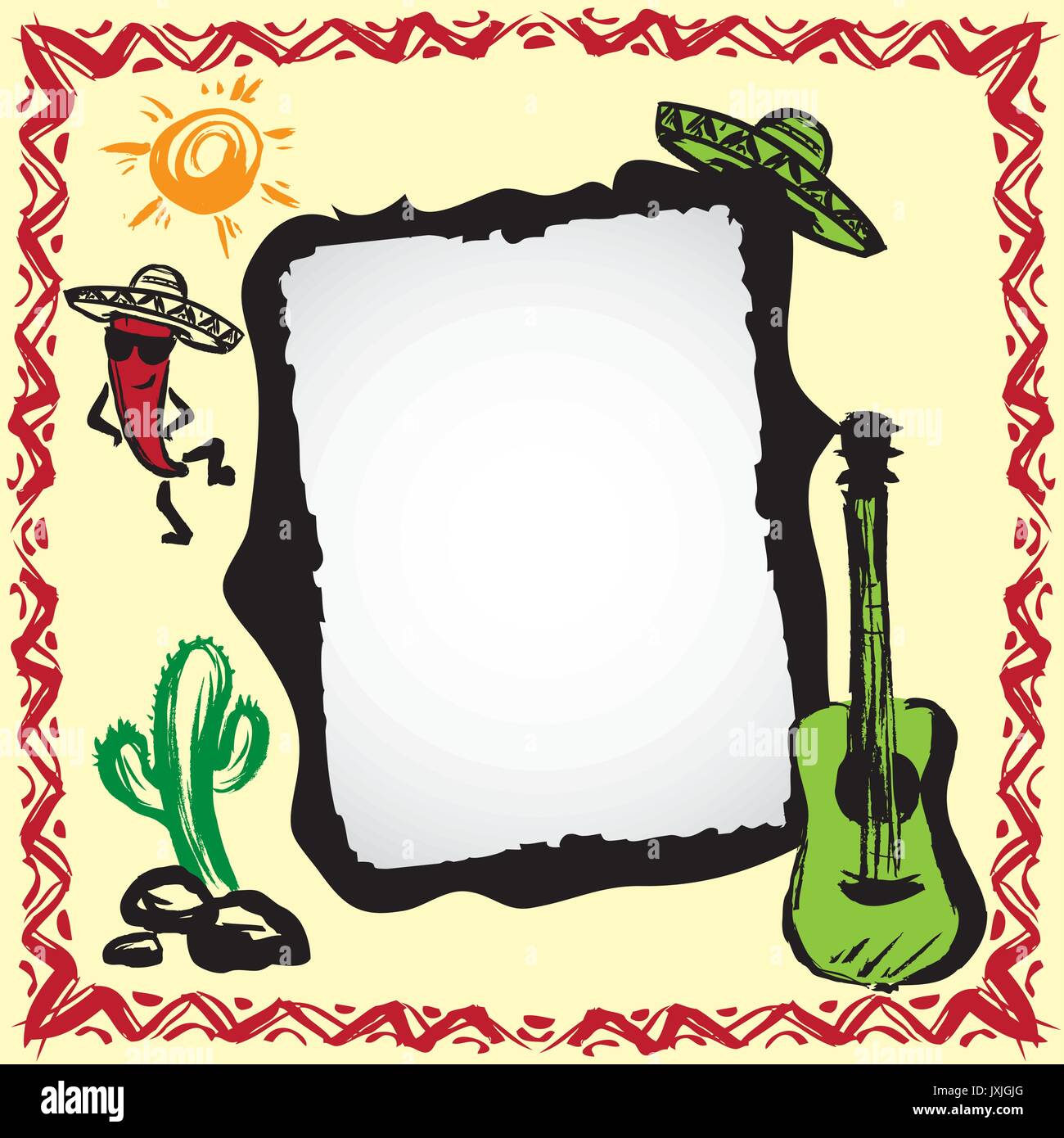 Fiesta Border Clip Art Free Fiesta Border Vector Art, Icons, And