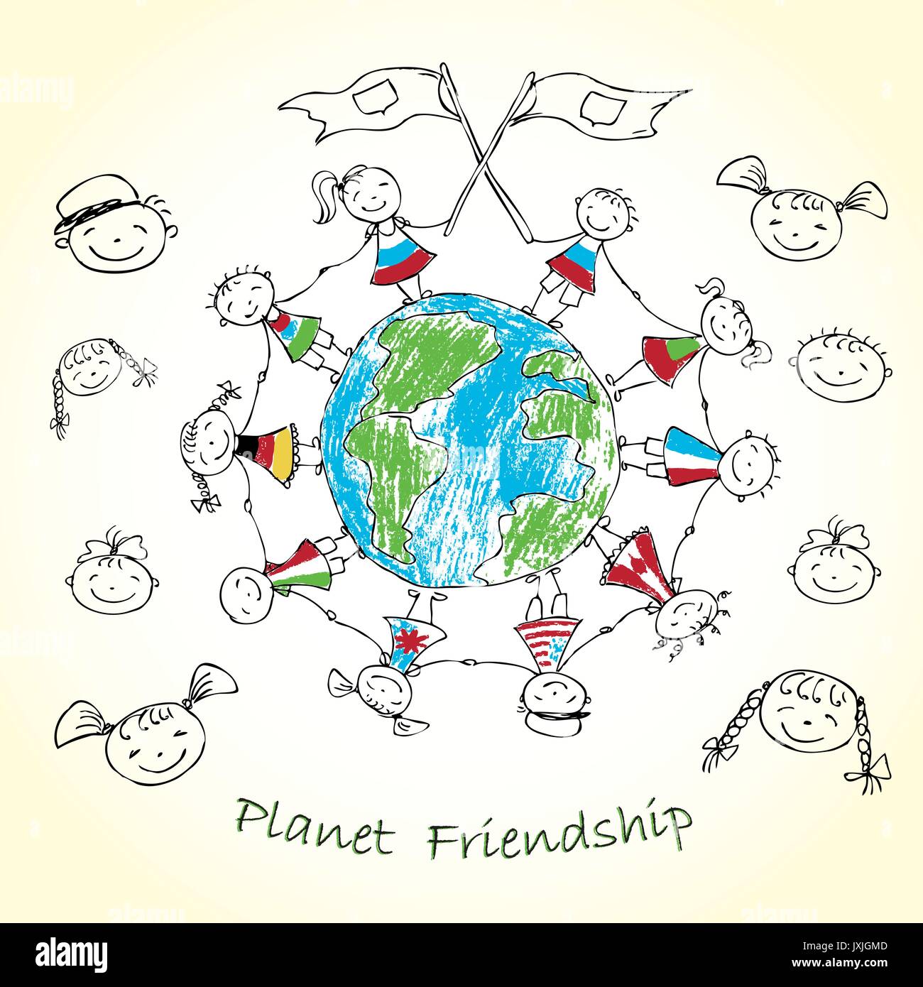 Protect nature multicultural hi-res stock photography and images - Alamy