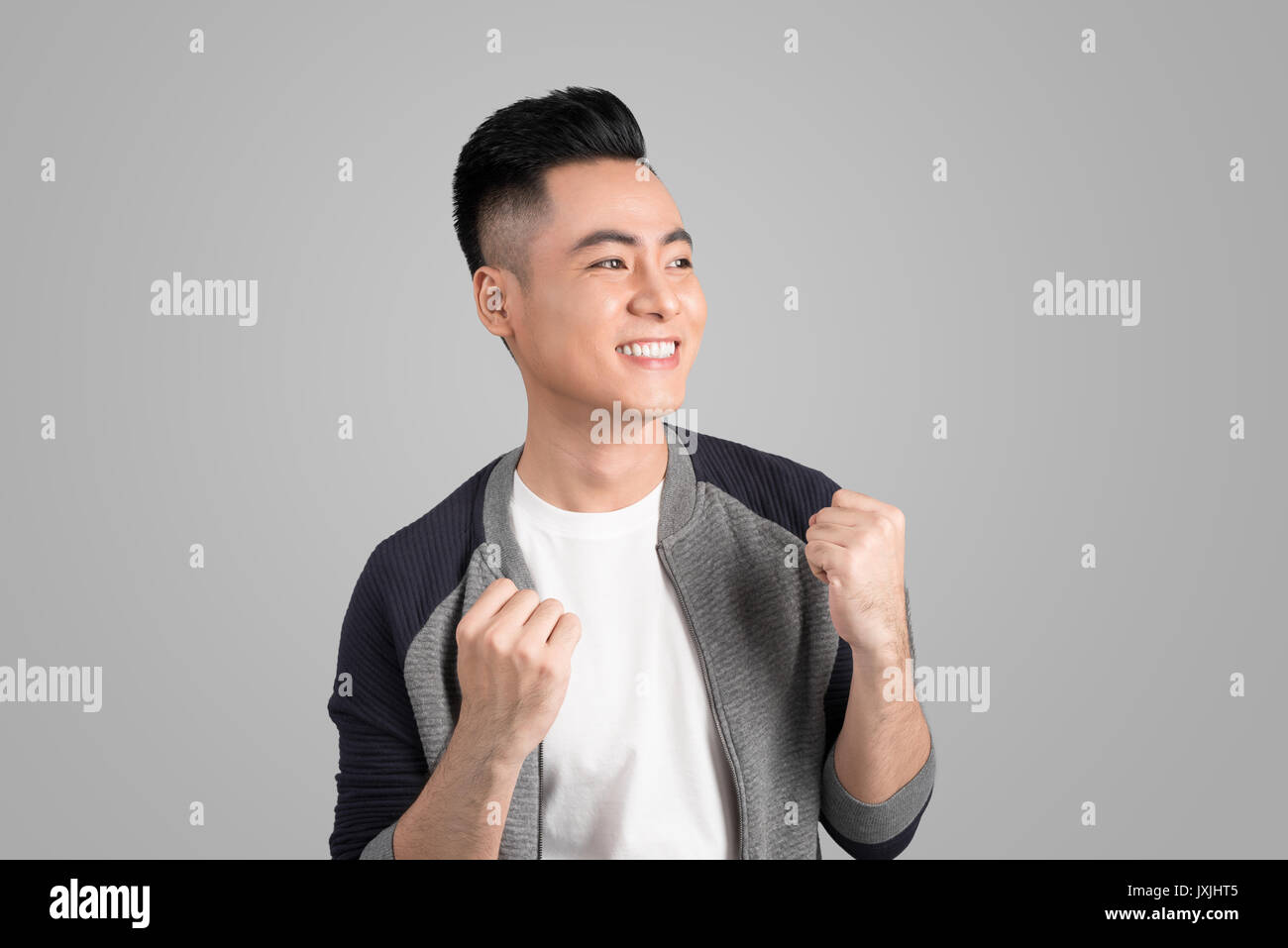 Very excited face hi-res stock photography and images - Alamy