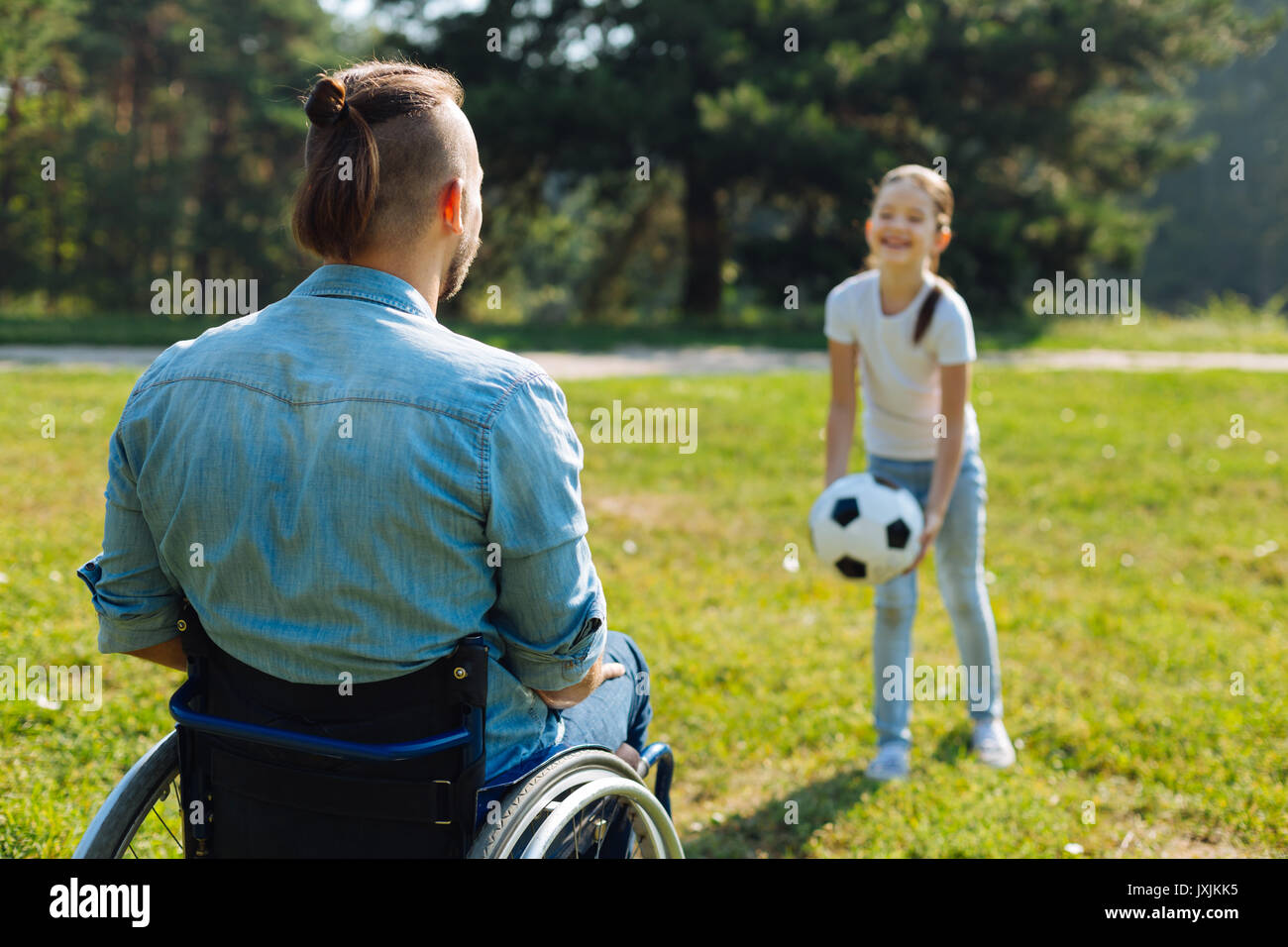 Child wheelchair ball hi-res stock photography and images - Alamy