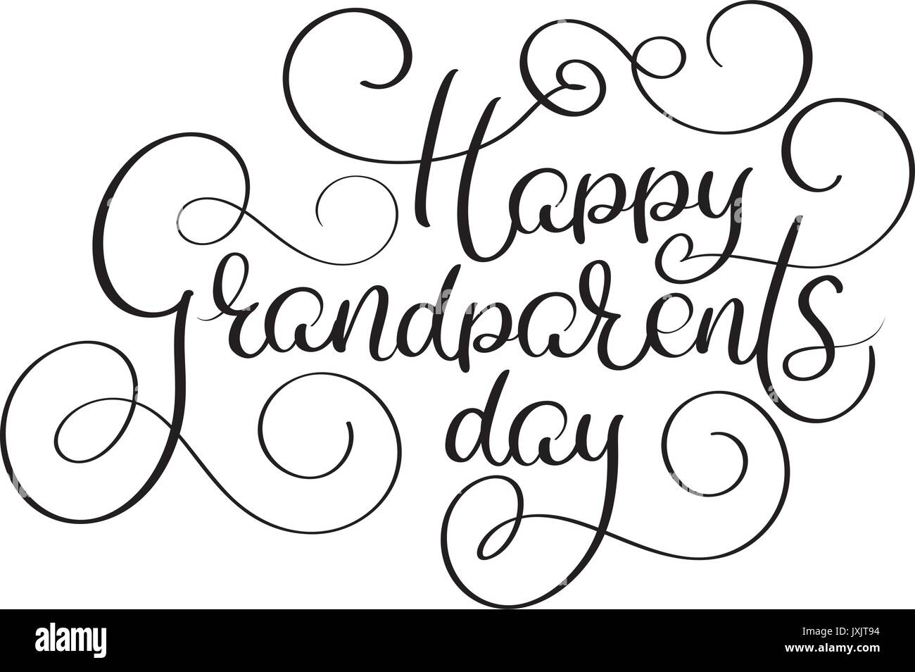 Happy Grandparents Day Fonts Happy Grandparents Day From All