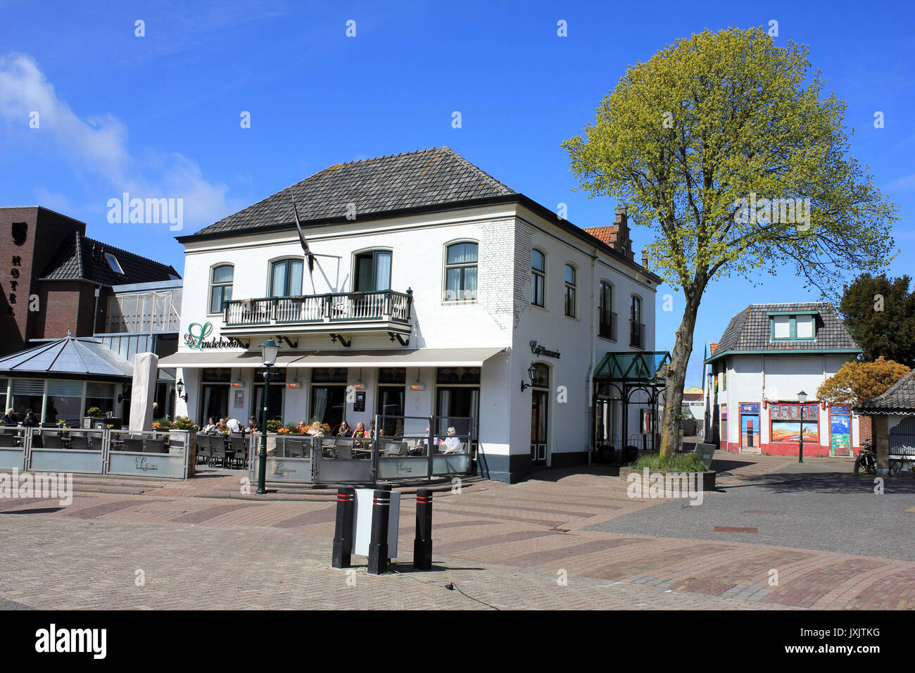 Hotel de Lindeboom, Den Burg, Texel, Netherlands Stock Photo - Alamy