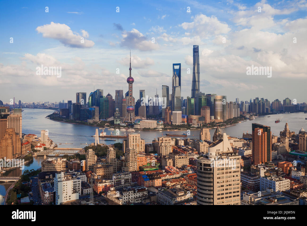 Shanghai urban landscape Stock Photo - Alamy