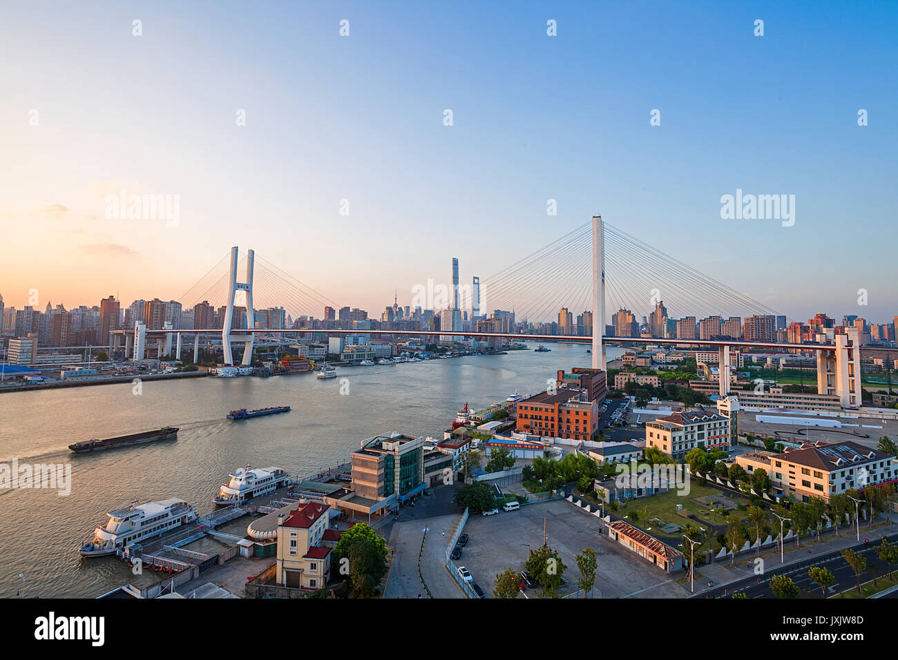 Nanpu bridge hi-res stock photography and images - Alamy