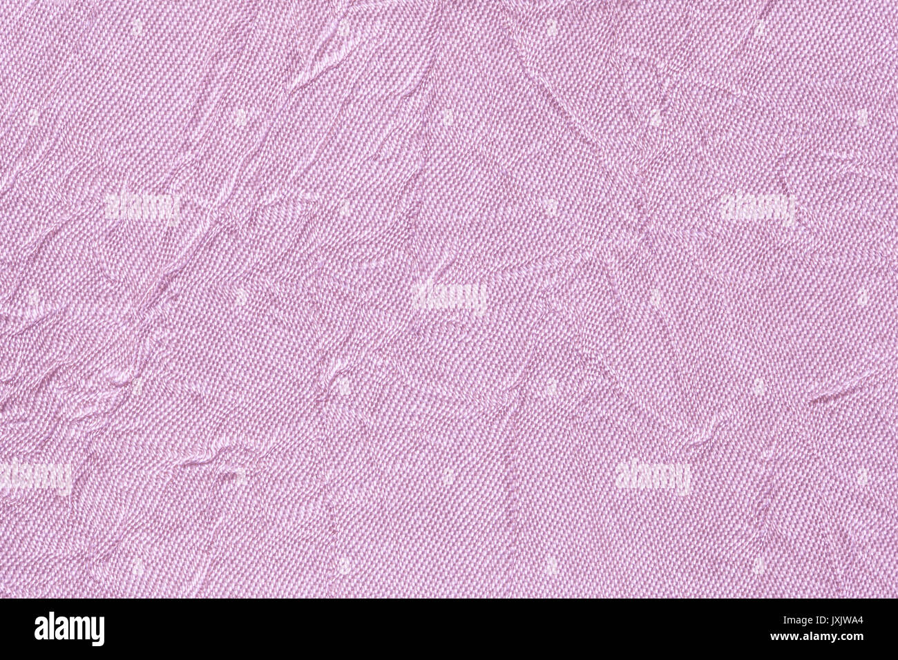 Light violet wavy background from a textile material. Fabric with fold ...