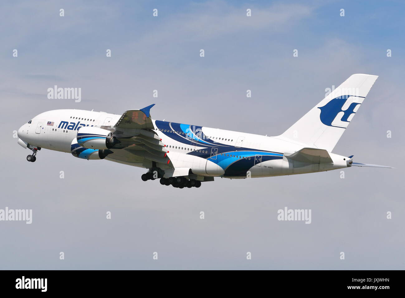 Malaysia airlines a380 airline hi-res stock photography and images - Alamy