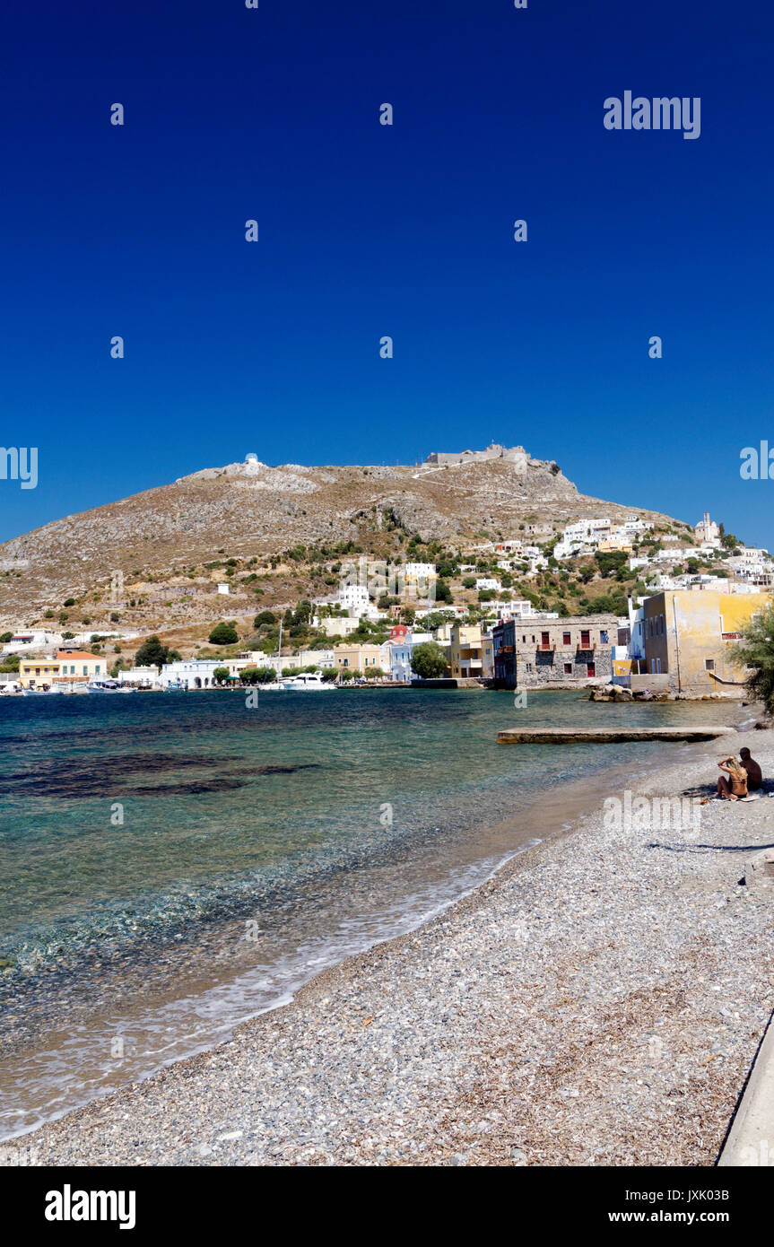 Pandeli castle leros hi-res stock photography and images - Alamy