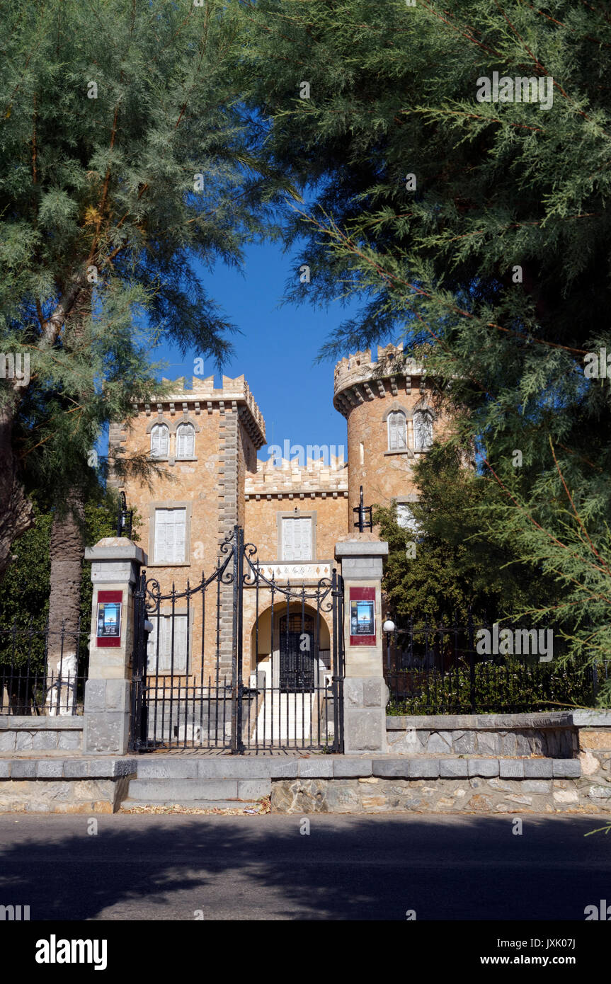 Bellenis Tower home of the Historic and Folklore Museum, Alinta, Leros ...