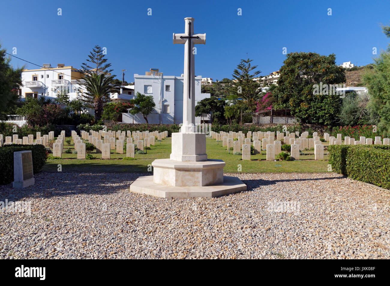 British War Cemetery, Alinta, Leros Island, Dodecanese Islands, Greece ...