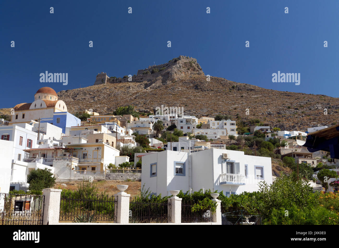 Pandeli castle leros hi-res stock photography and images - Alamy