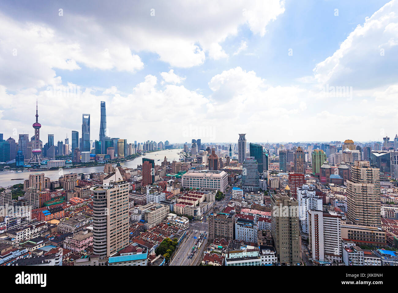 Shanghai urban landscape Stock Photo - Alamy