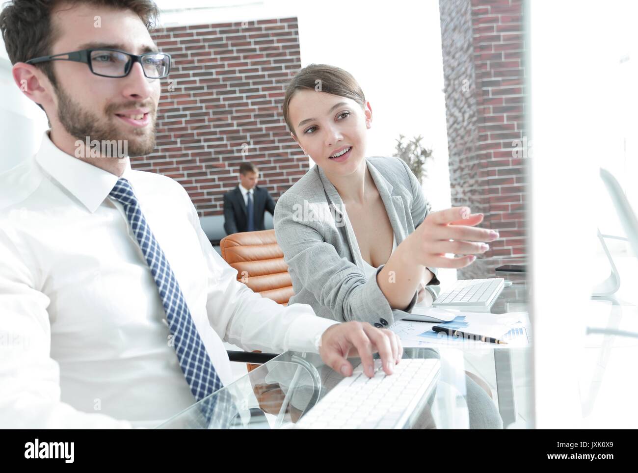 professional employees during working hours Stock Photo - Alamy