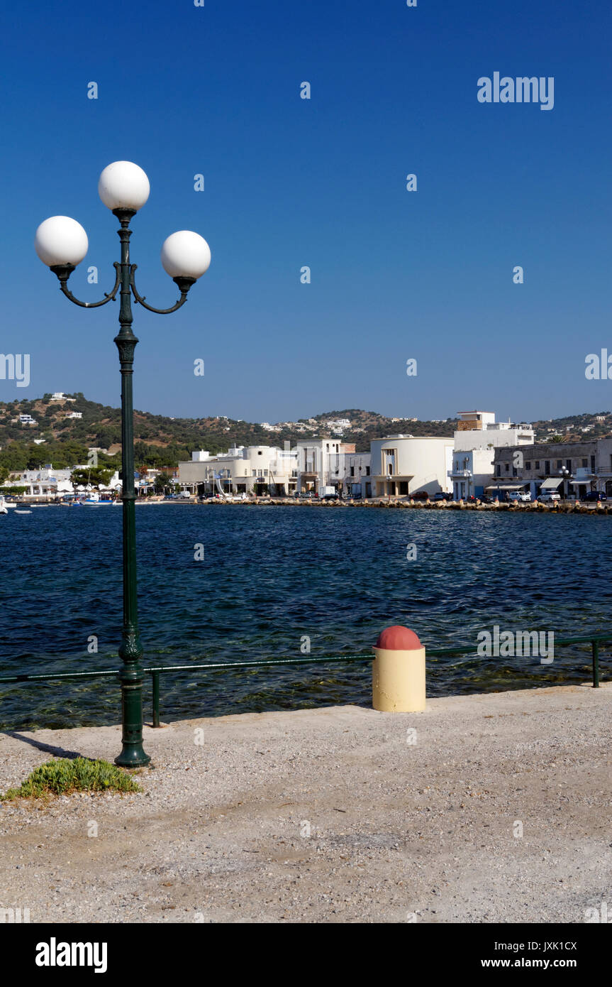 The town of Lakki built by Italian Fascists in the style known as ...