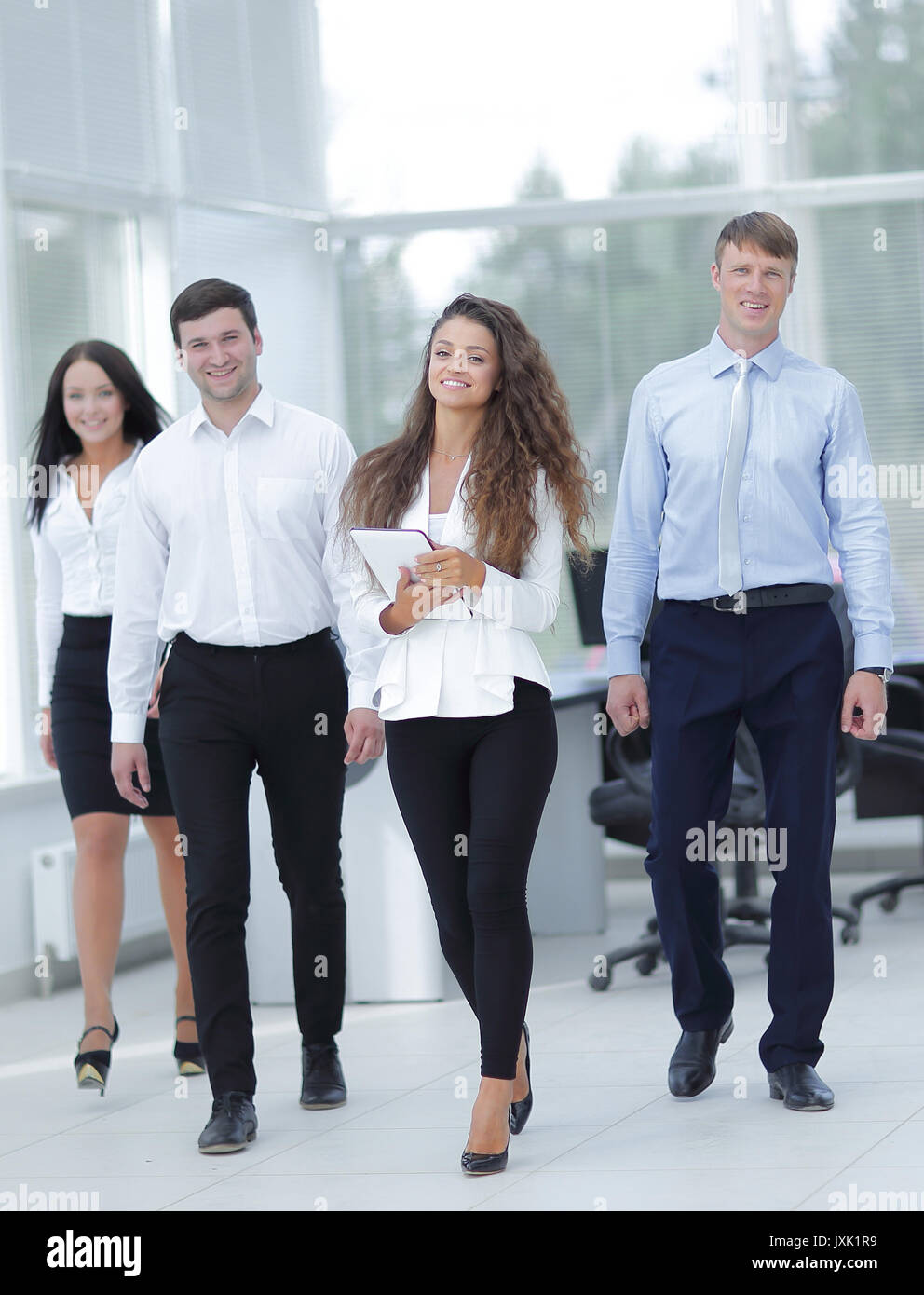 portrait of a group of successful employees Stock Photo - Alamy
