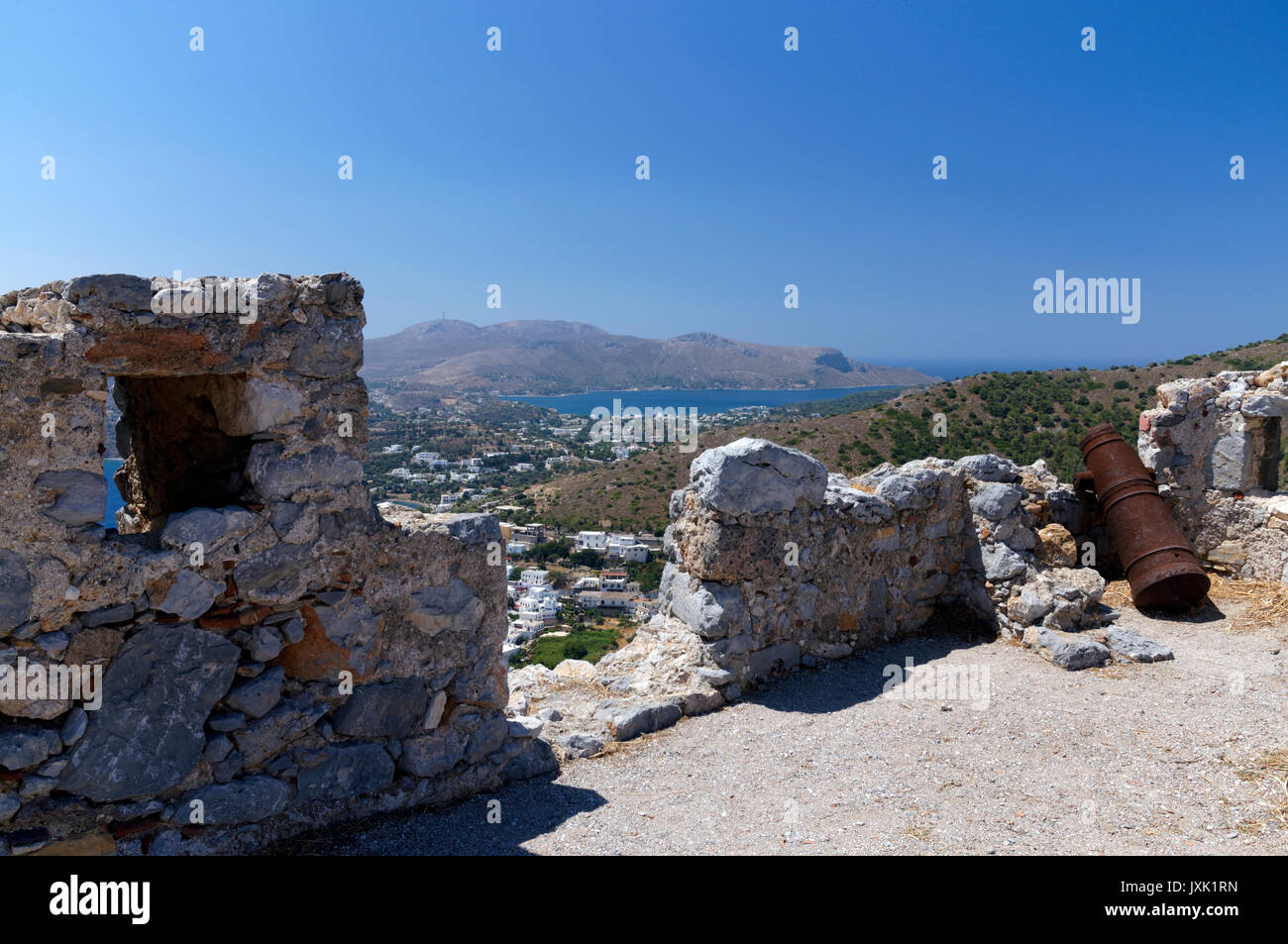 Pandeli castle leros hi-res stock photography and images - Alamy