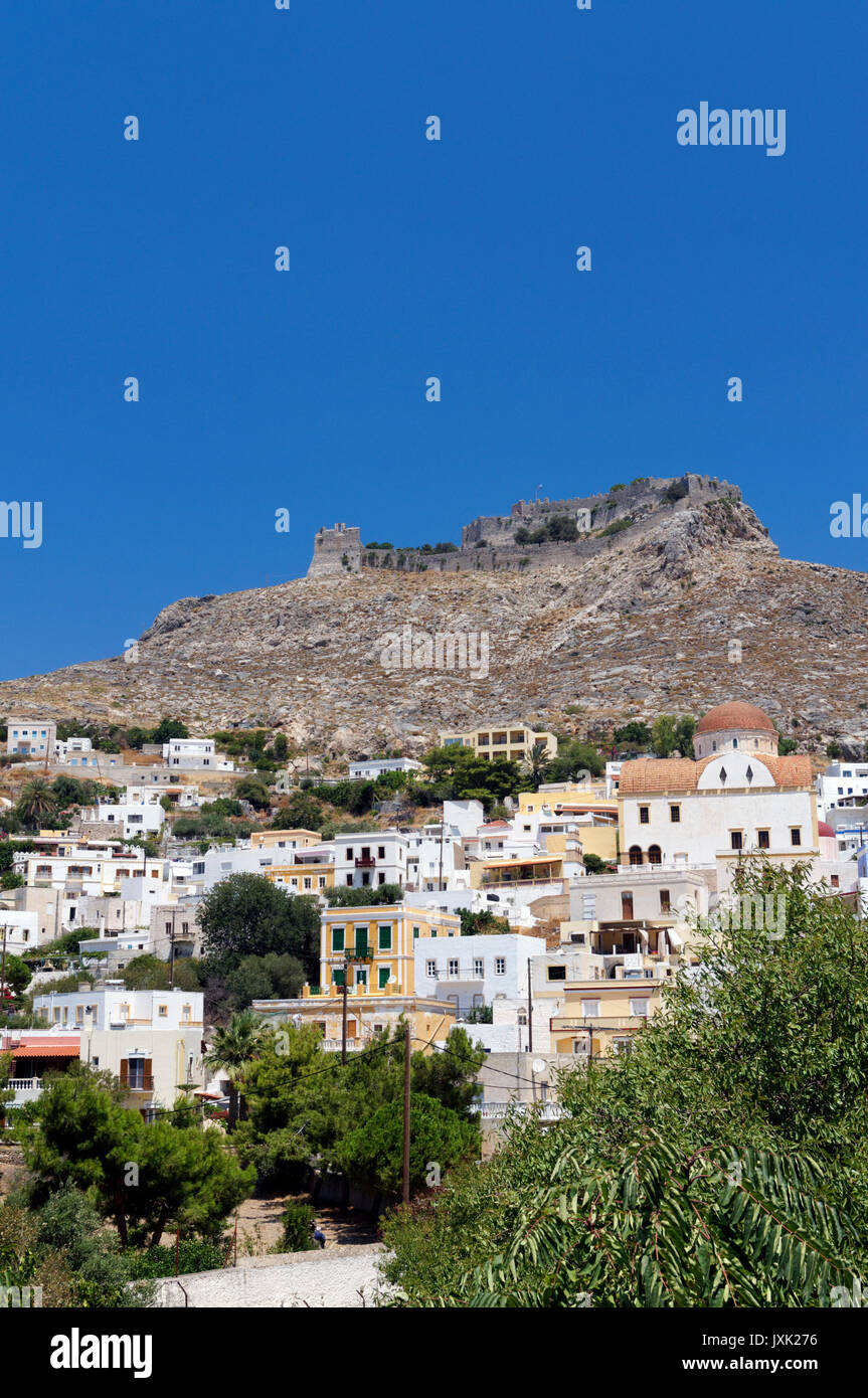 Pandeli castle leros hi-res stock photography and images - Alamy