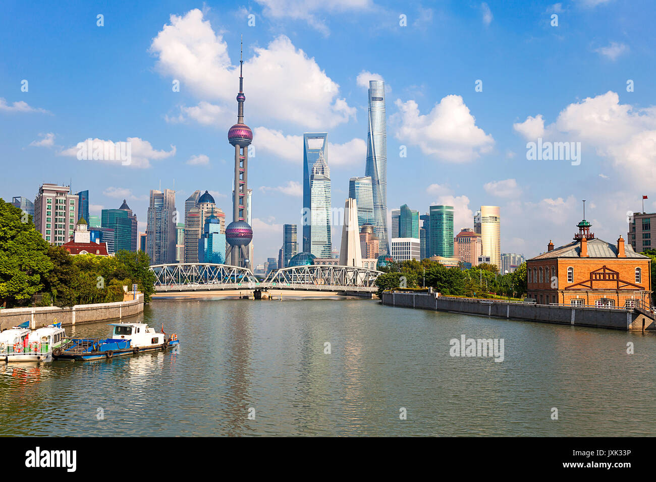 Shanghai urban landscape Stock Photo - Alamy