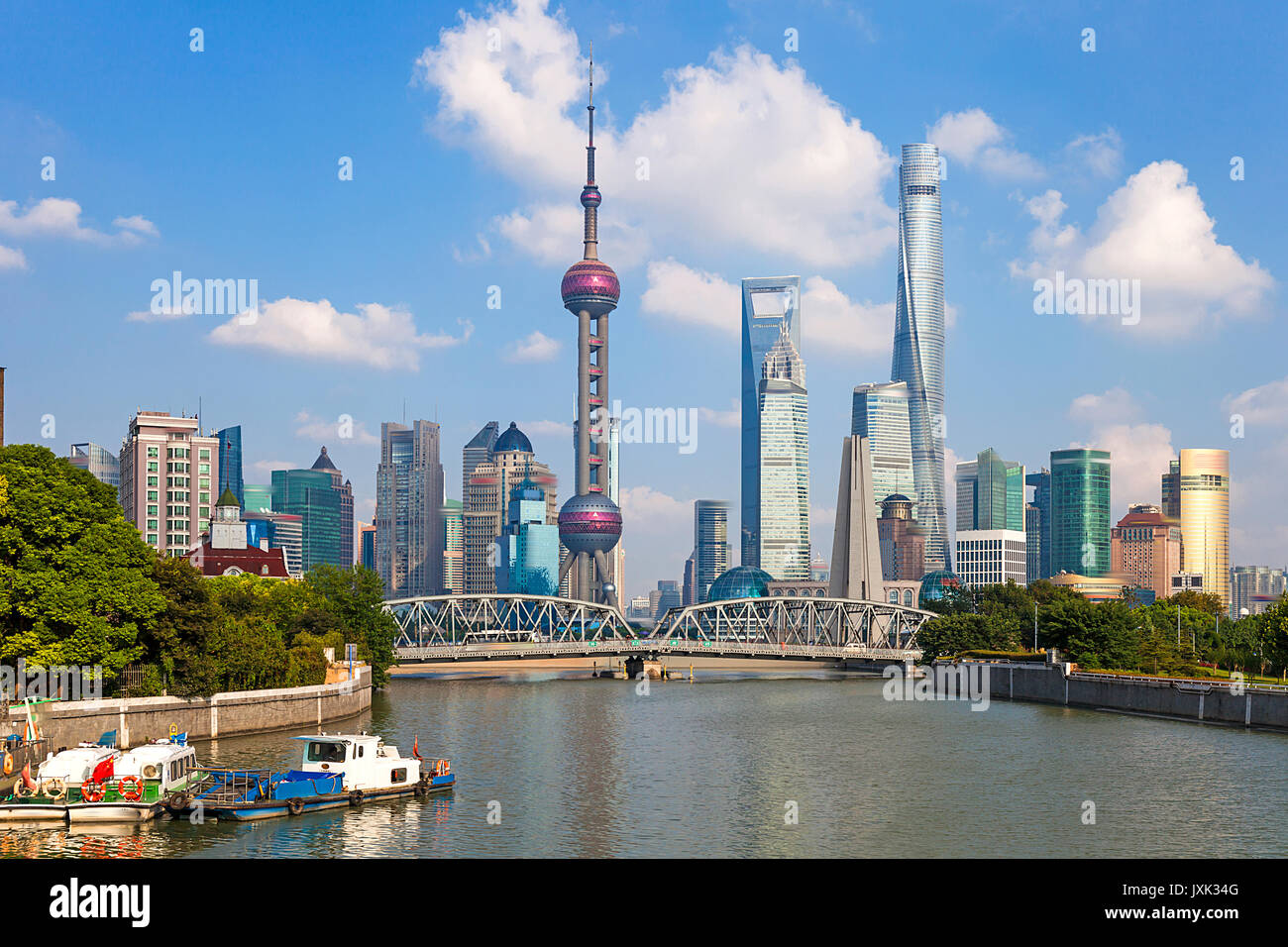 Shanghai urban landscape Stock Photo - Alamy