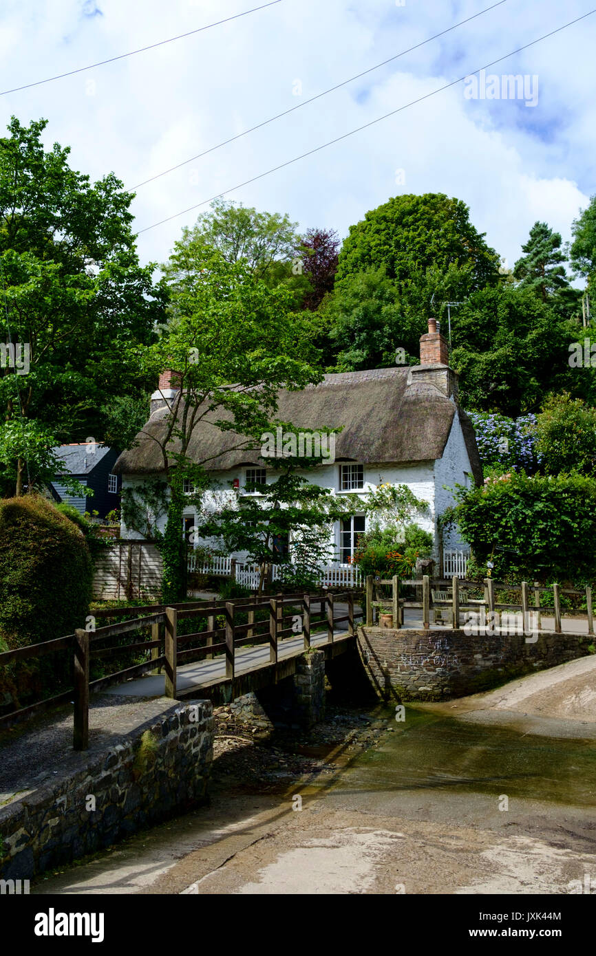 Around Helford Village on the Lizard Peninsula Cornwall England UK ...