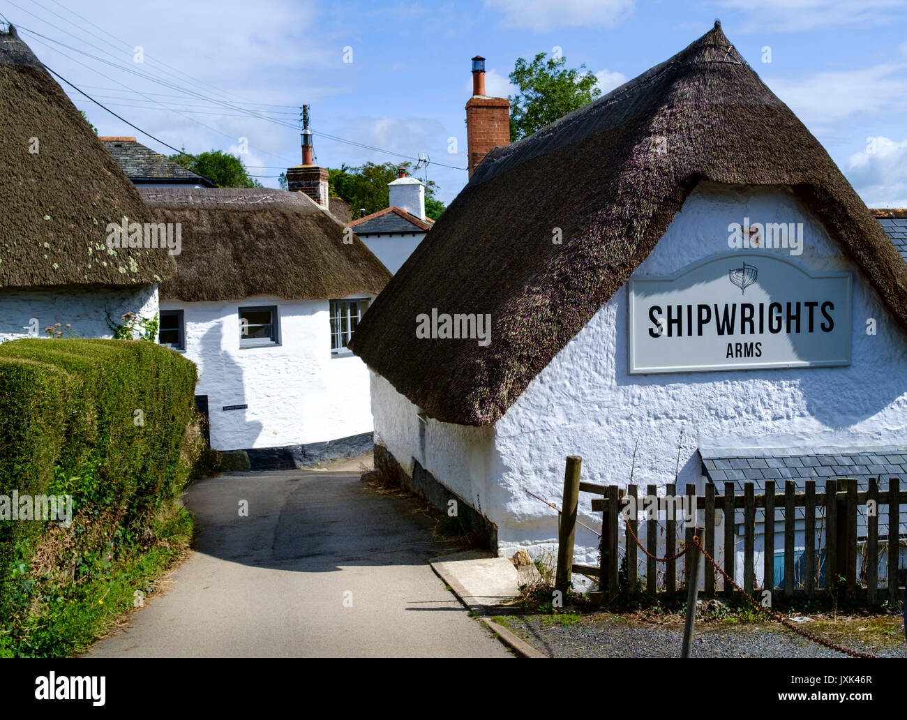 Around Helford Village on the Lizard Peninsula Cornwall England UK ...