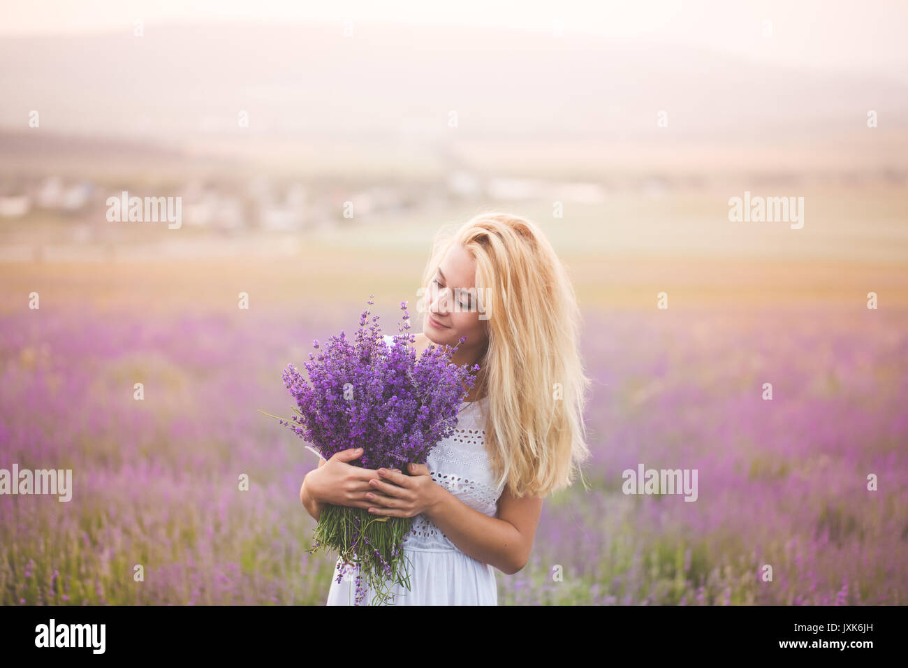 Lavender woman hi-res stock photography and images - Alamy