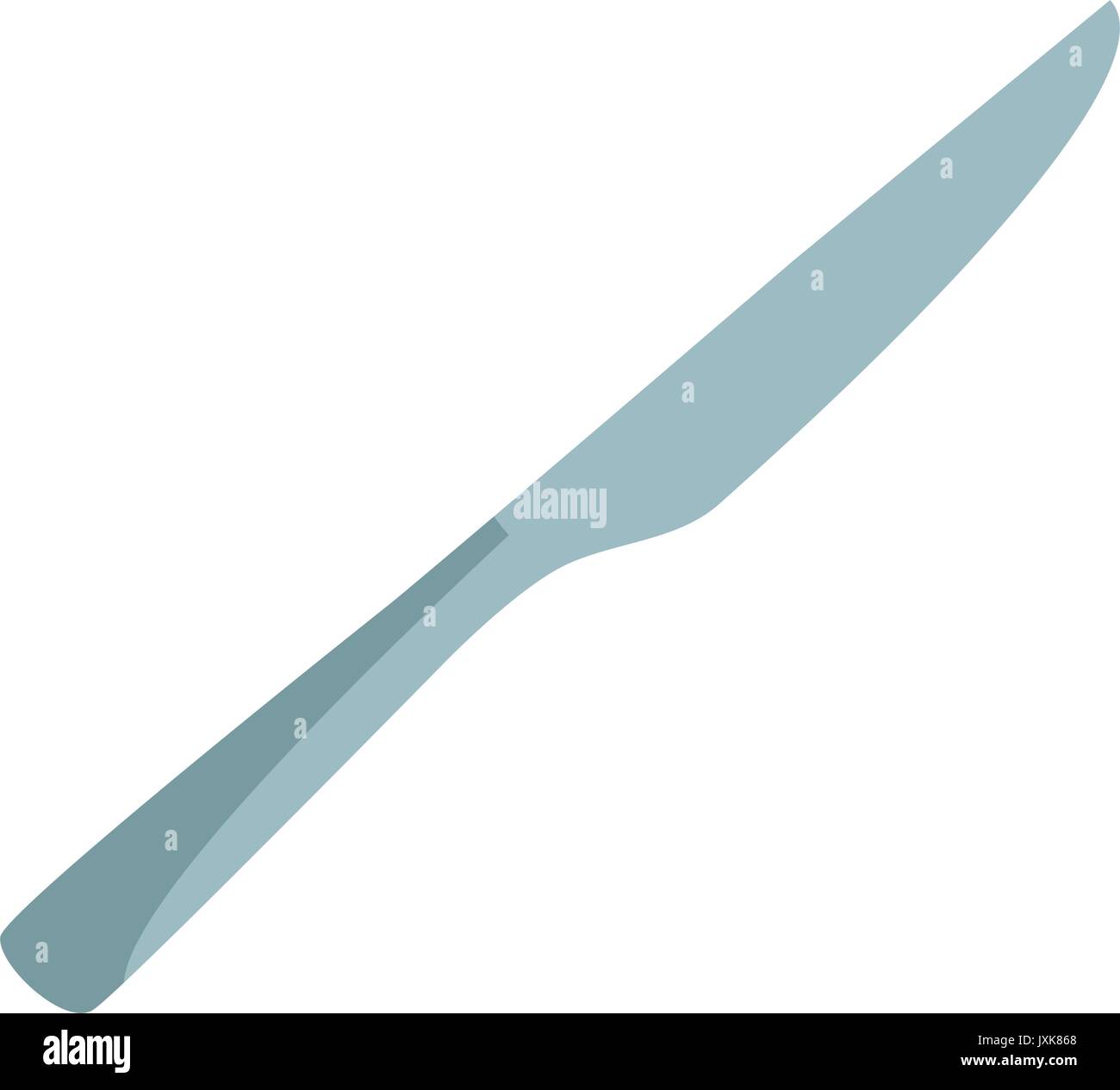 knife cutlery eating utensil kitchen icon Stock Vector Image & Art - Alamy